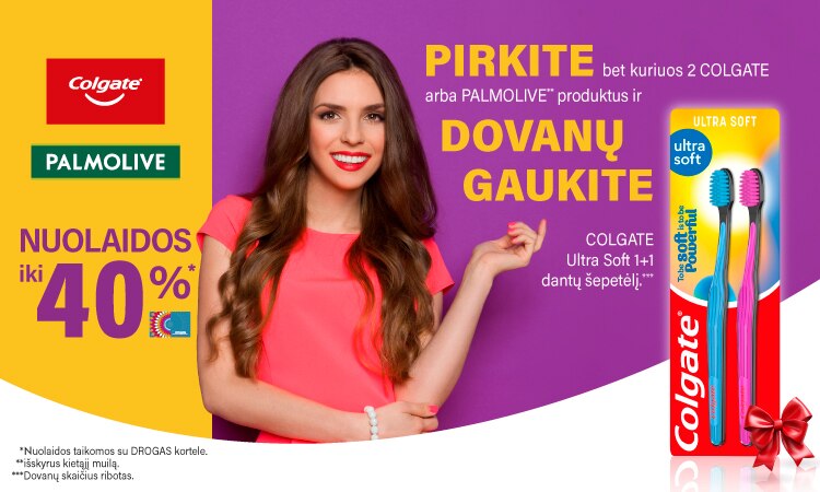 Akcijos kosmetikos ir sveikatos prekėms | Drogas LT