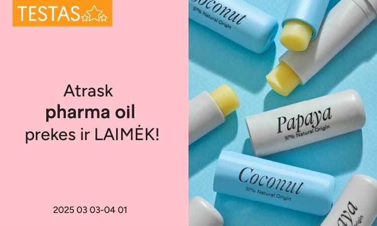 Akcijos kosmetikos ir sveikatos prekėms | Drogas LT